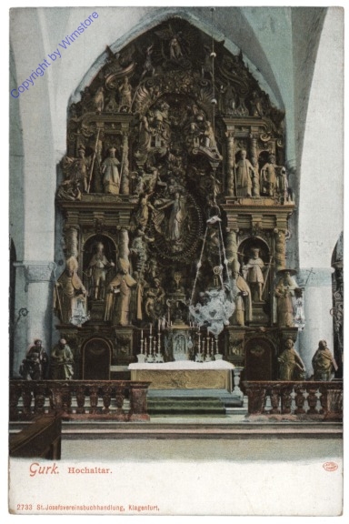 Gurk, Hochaltar - Numismatik & Schmuck Walkner