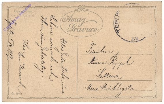 Rozynski, Kurt von: Geständnis - Numismatik & Schmuck Walkner